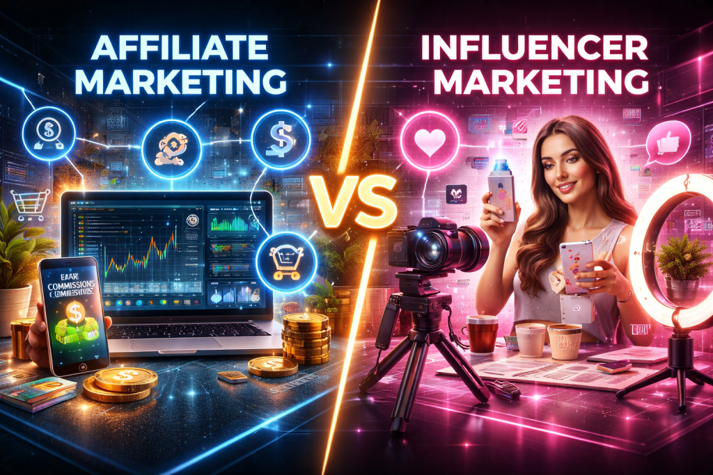 Affiliate Marketing vs Influencer Marketing: Which Builds Better ROI ...